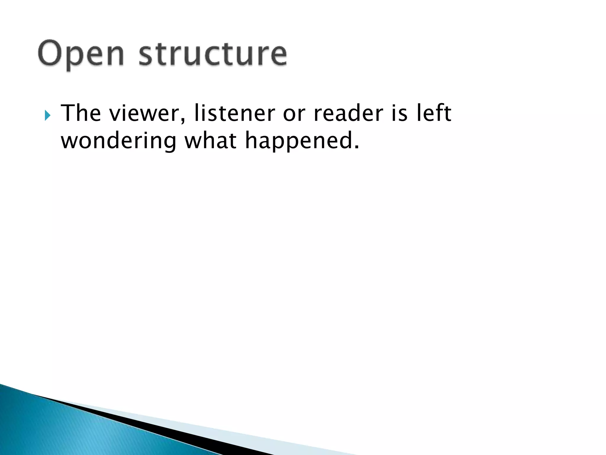 Narrative structures | PPTX