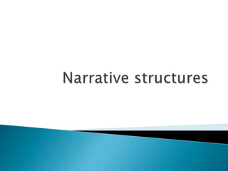 Narrative structures | PPTX