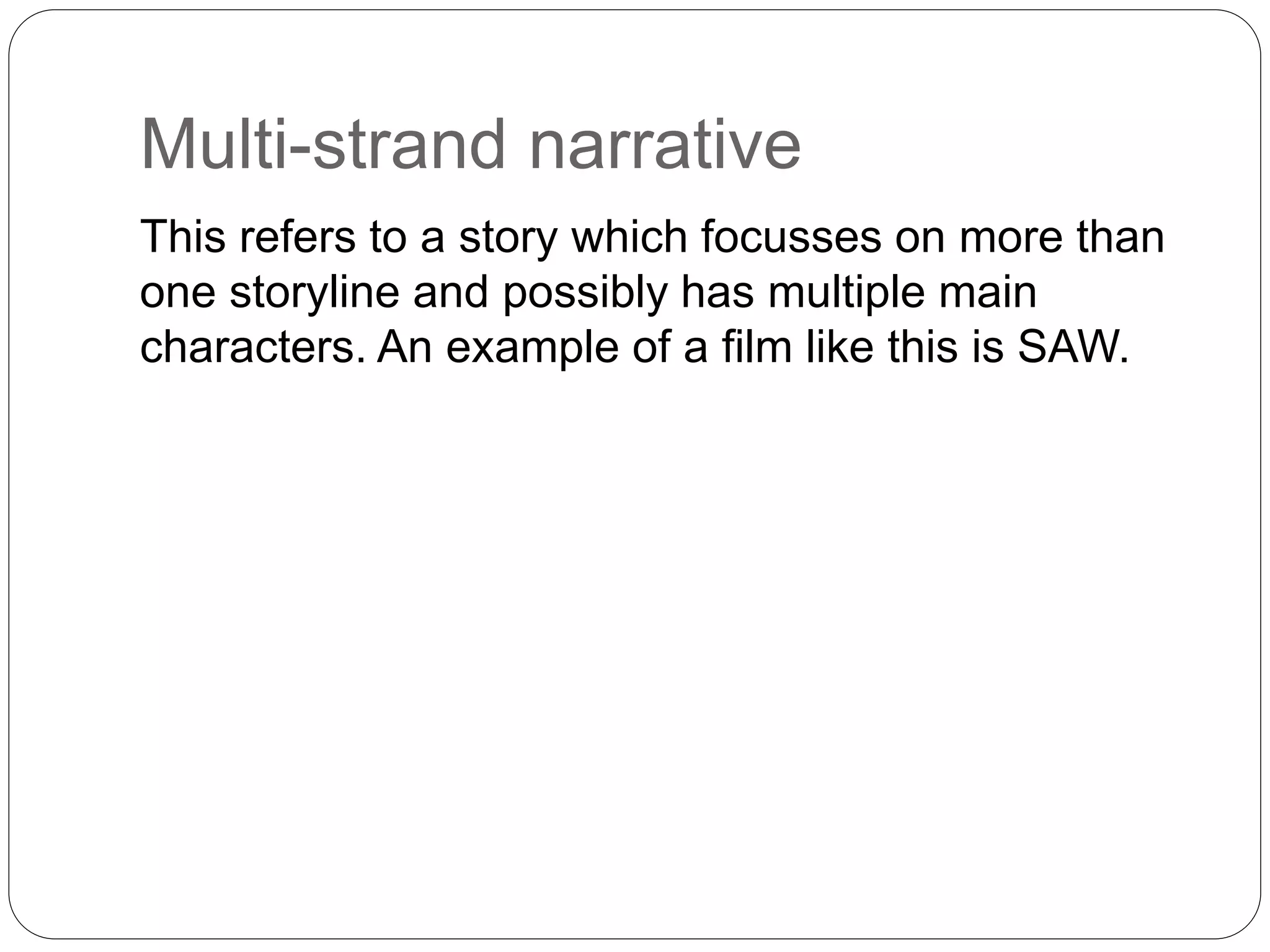 Narrative structures (1) | PPT
