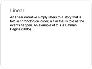 Narrative structures (1) | PPT