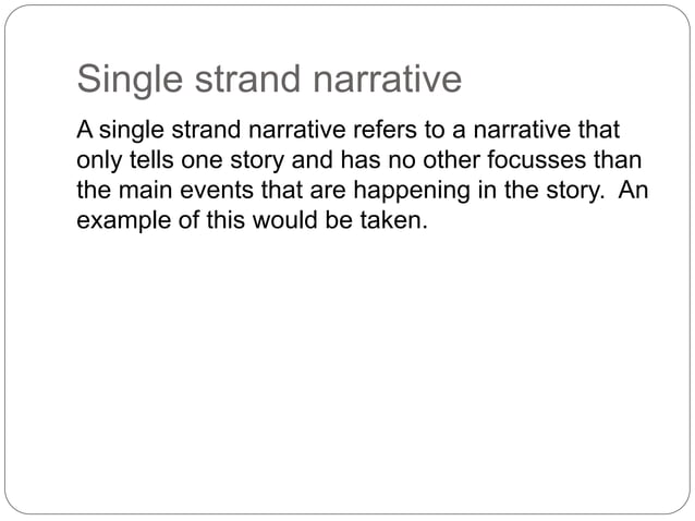 Narrative structures (1) | PPT