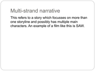 Narrative structures (1) | PPT