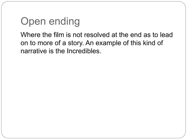 Narrative structures (1) | PPT