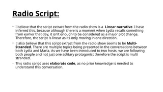 media narrative structure script work.pptx
