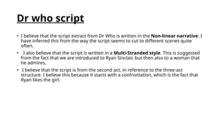 media narrative structure script work.pptx