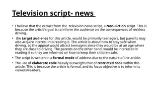 media narrative structure script work.pptx