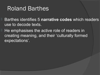 Narrative Structures | PPT