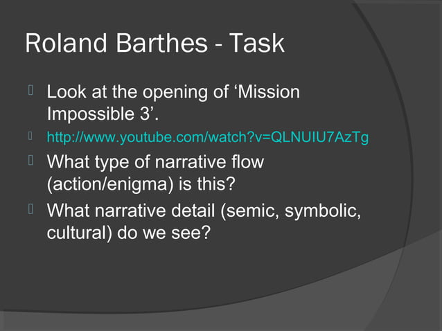 Narrative Structures | PPT
