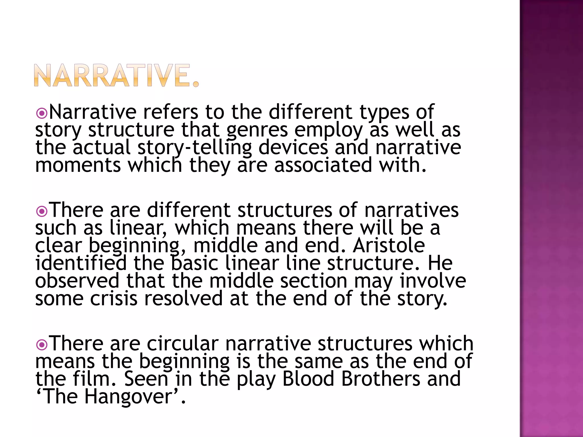 Narrative structures of film trailers | PPT