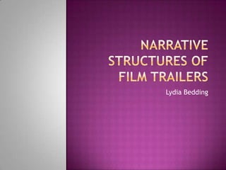 Narrative structures of film trailers | PPT
