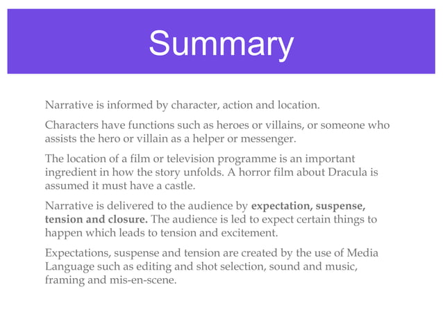 Introduction to Narrative | PPT