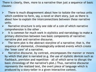 Narrative Stylistics | PPTX