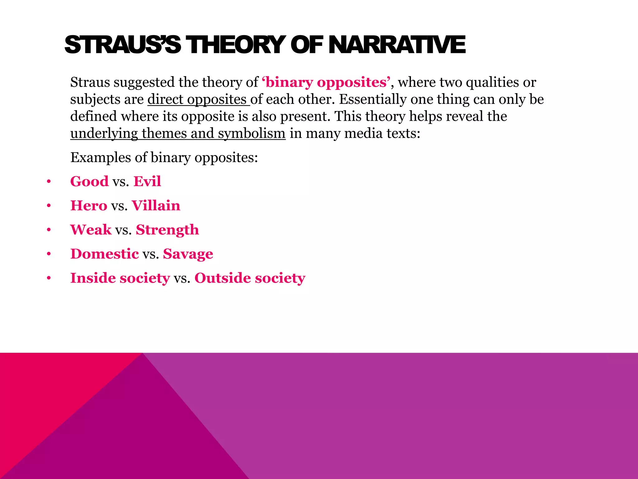 Narrative Theories and Examples | PPTX