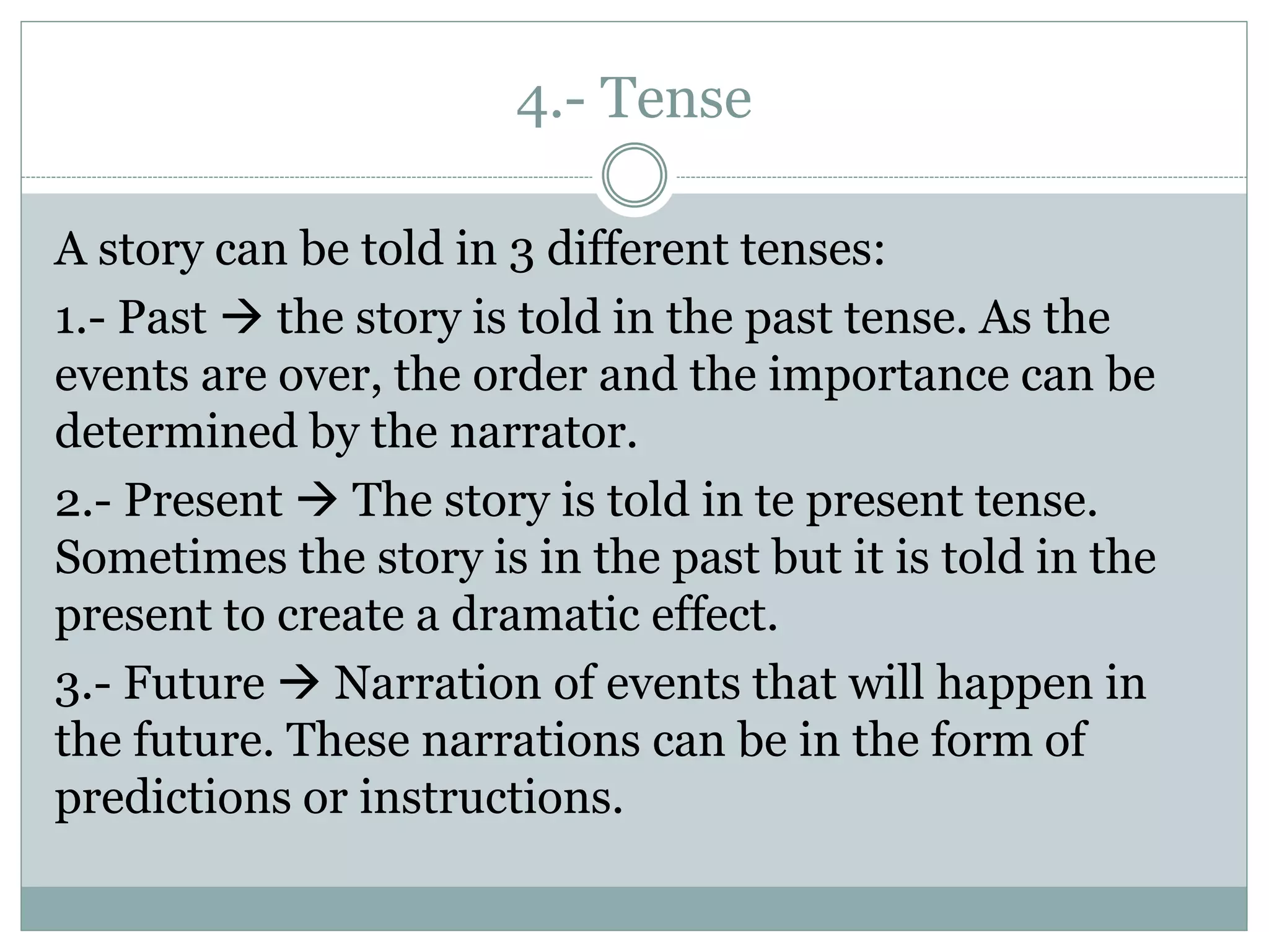 Narrative techniques | PPTX