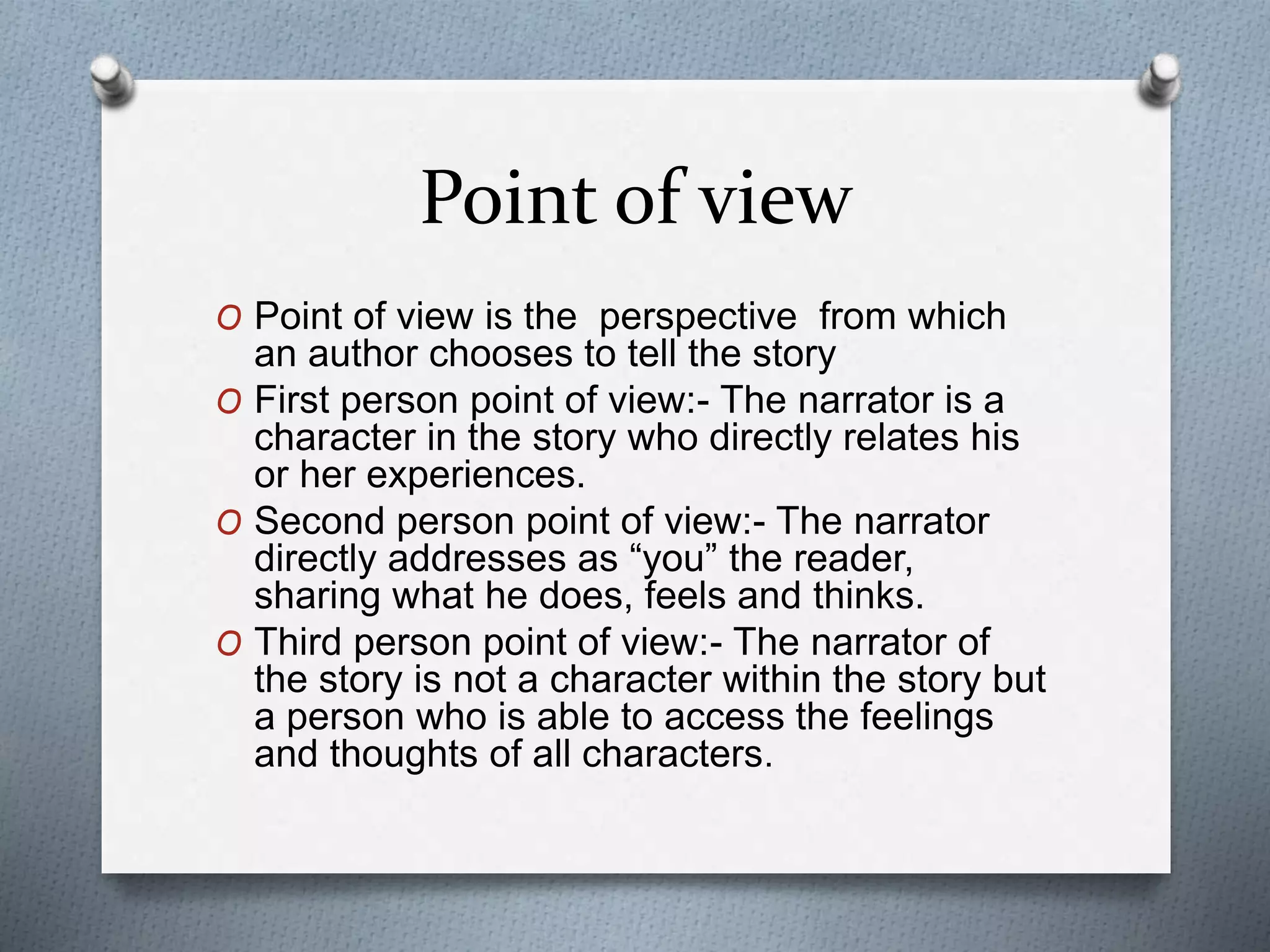 Narrative Techniques | PPTX