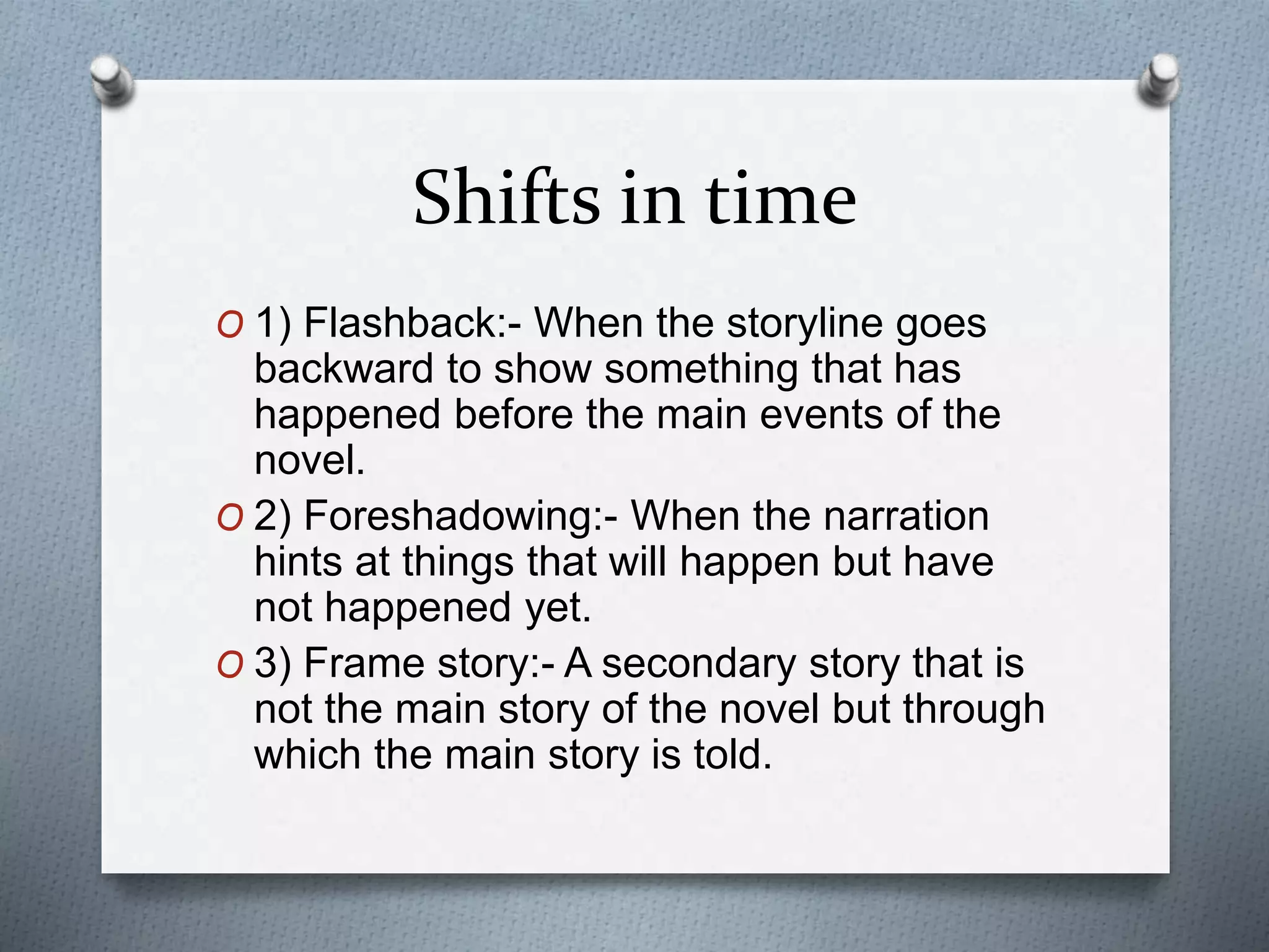 Narrative Techniques | PPTX