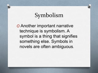 Narrative Techniques | PPTX