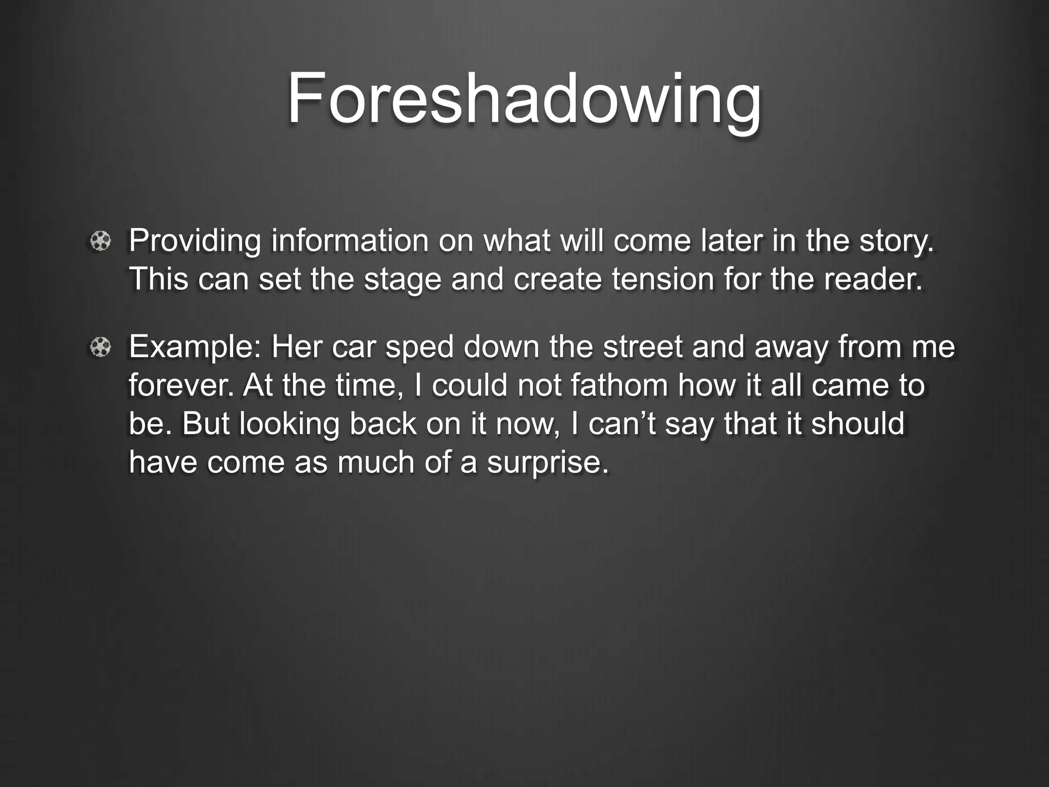 Narrative Techniques | PPTX