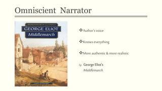 Narrative techniques in fiction | PPTX | Fiction | Books and Literature