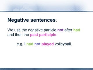 Narrative tenses | PPT