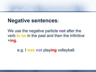 Narrative tenses | PPT