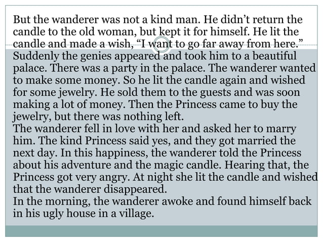 Contoh Narrative text | PPT