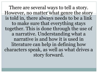 Contoh Narrative text | PPT