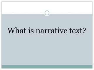 Contoh Narrative text | PPT