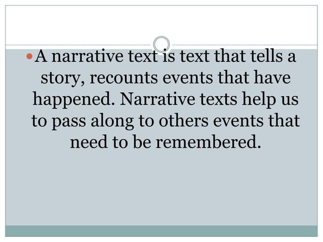 Contoh Narrative text | PPT
