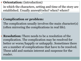 Contoh Narrative text | PPT