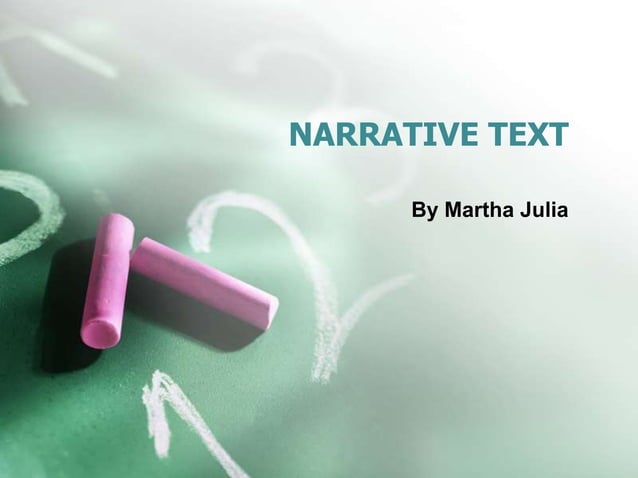 Narrative text | PPTX