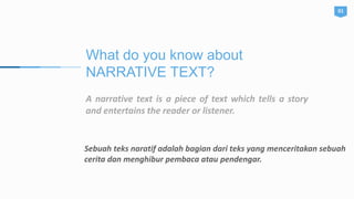 Narrative text_X/XII | PPTX