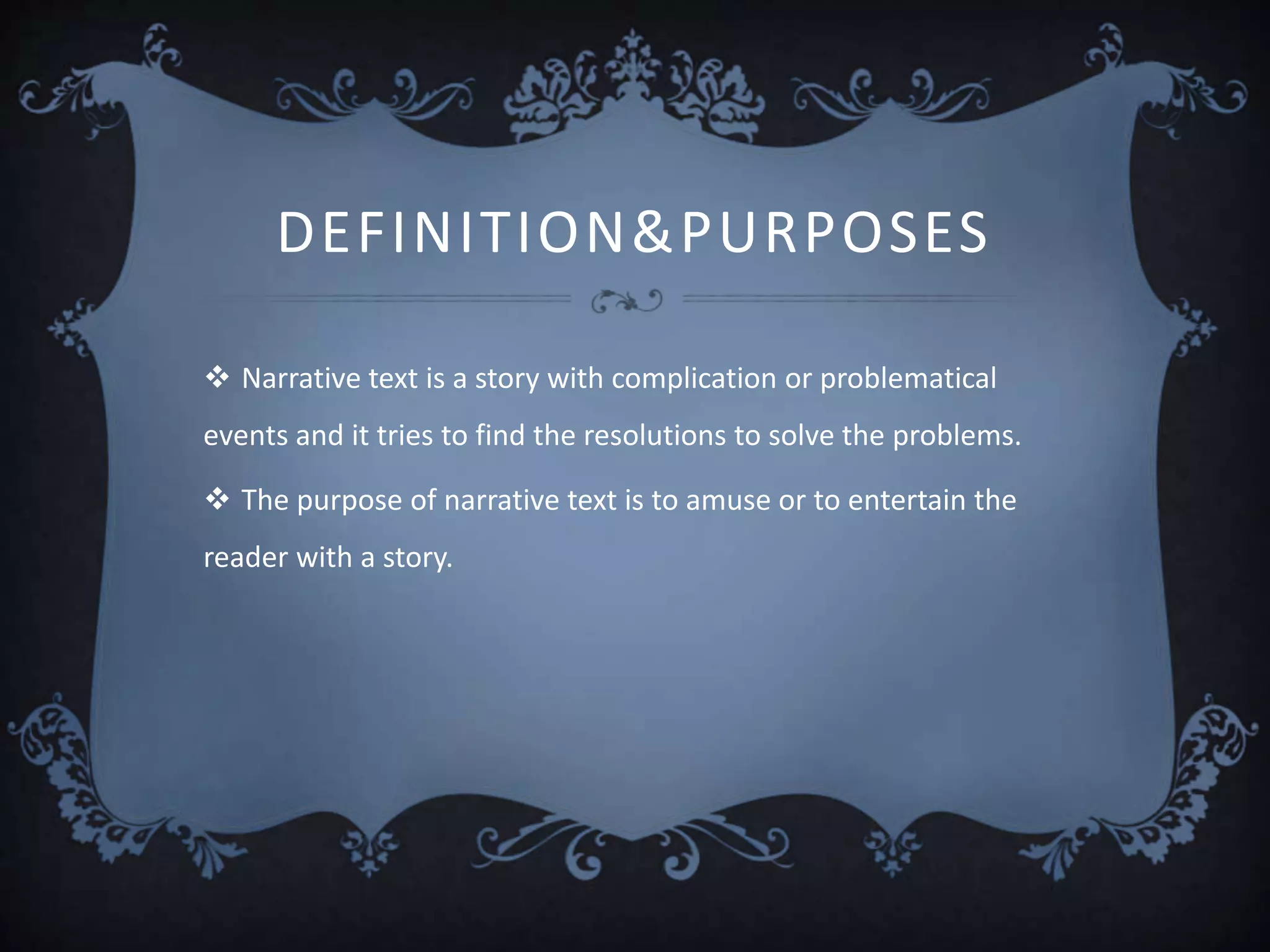 Narrative text | PPTX