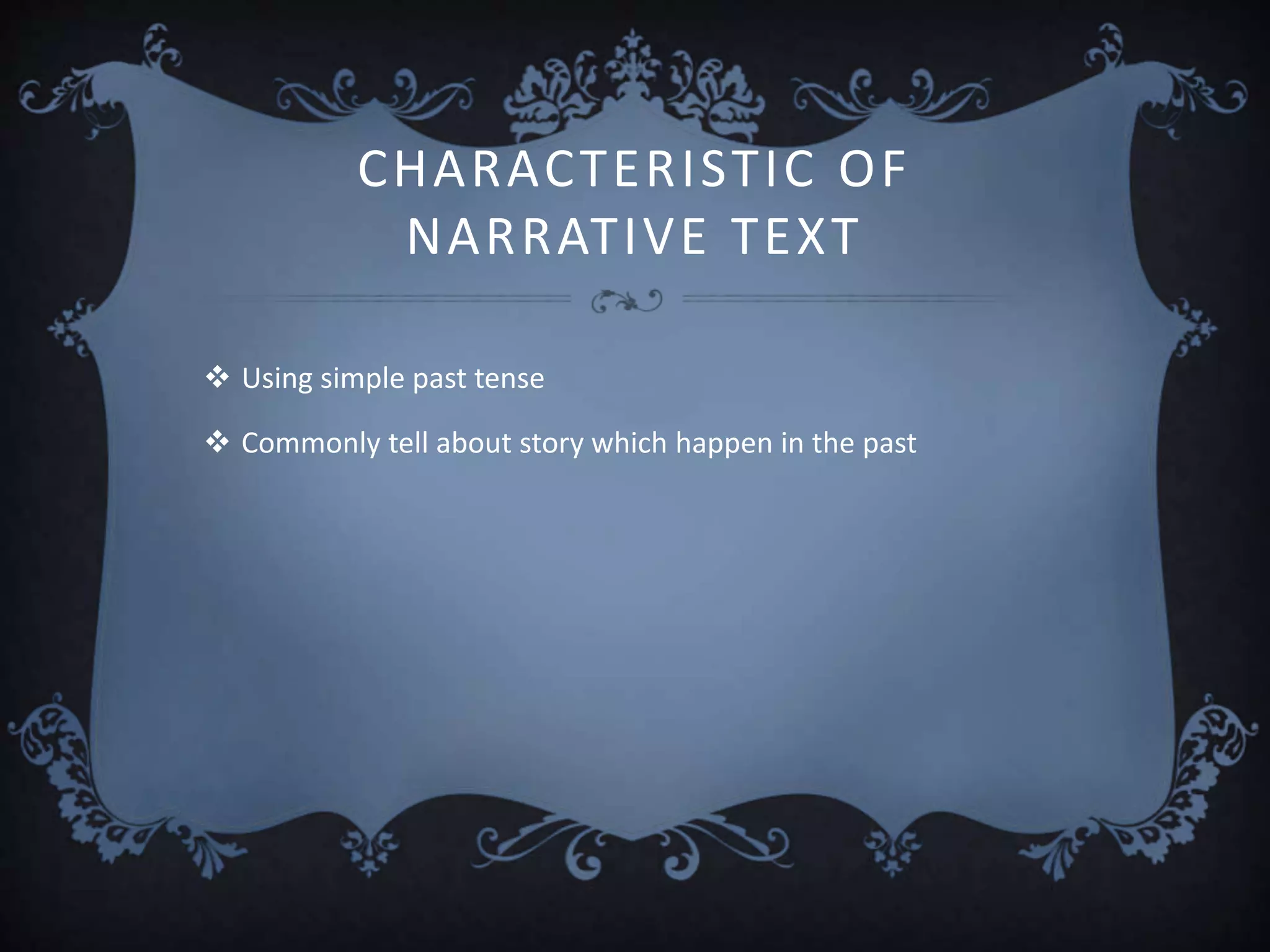 Narrative text | PPT