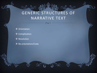 Narrative text | PPT
