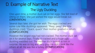 Narrative text | PPTX