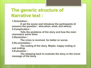 Narrative text | PPTX