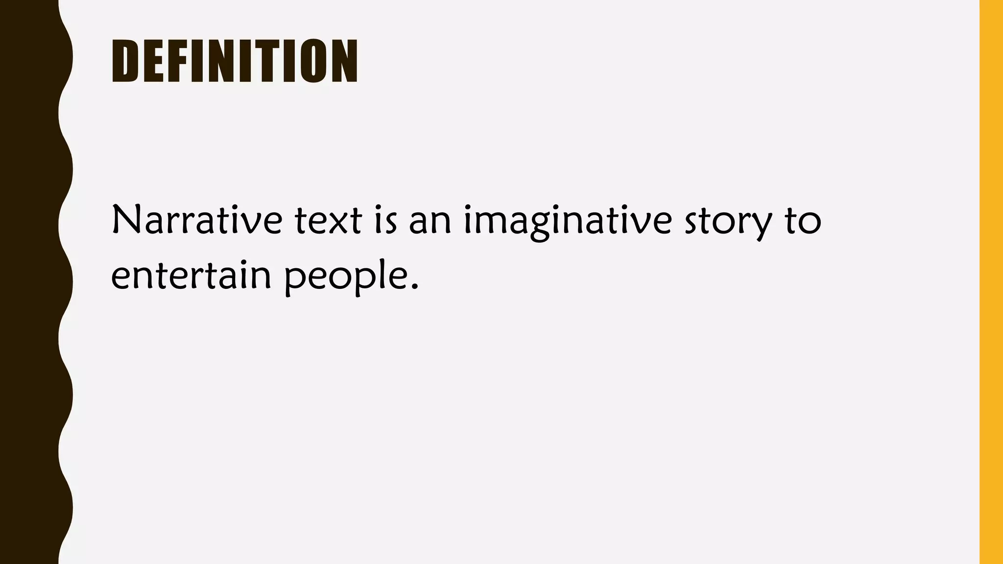 Narrative text.pdf | Books and Literature