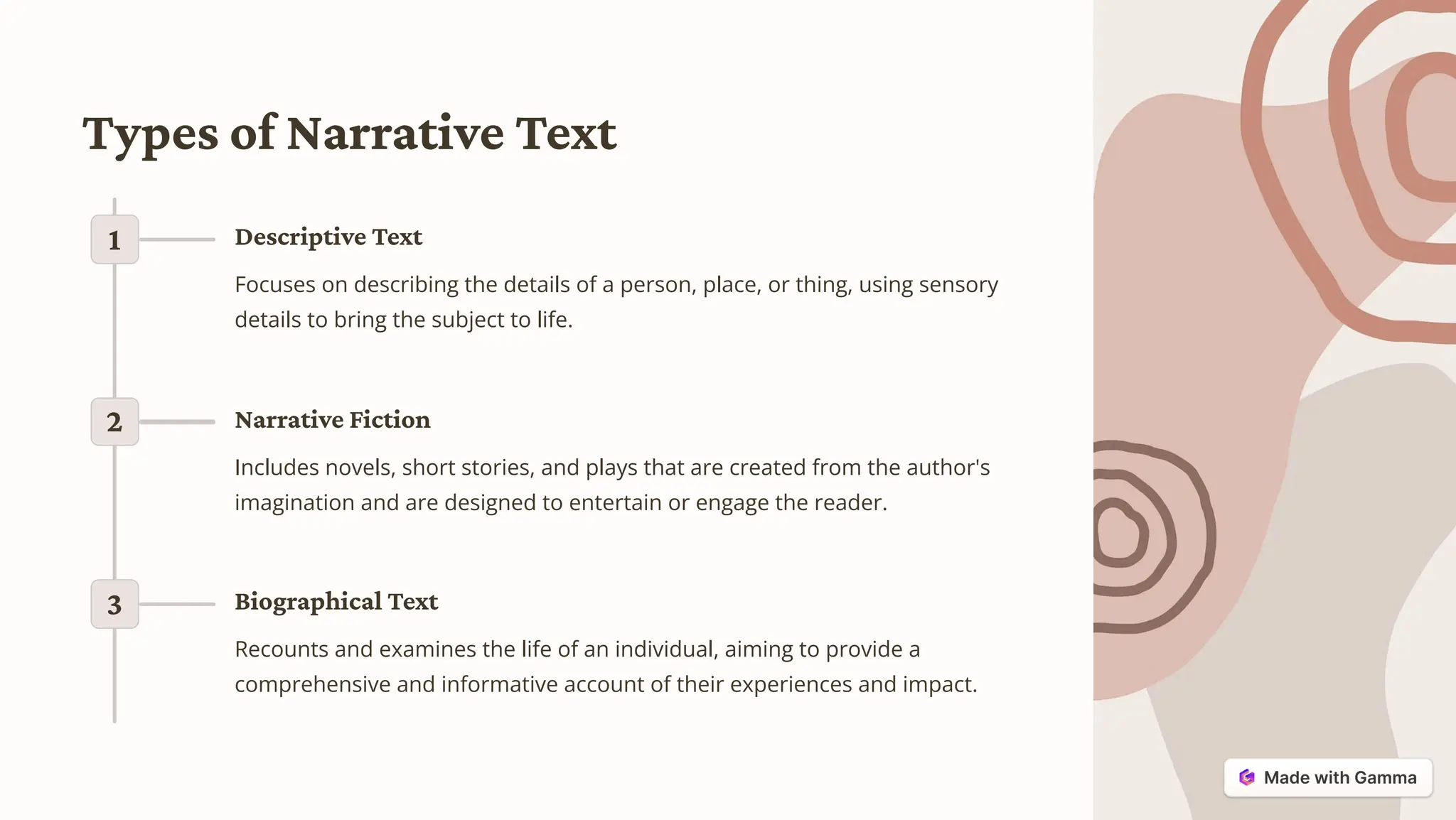 NARRATIVE TEXT FOR HIGH SCHOOL STUDENTS. | PPT