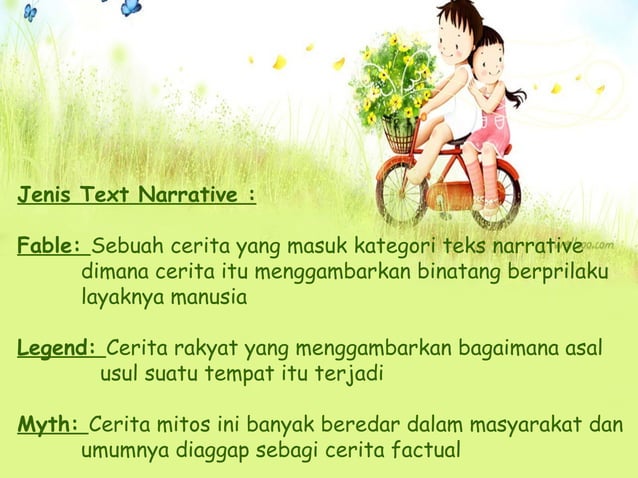 Teks Narrative untuk siswa SMP Kelas IX.pptx