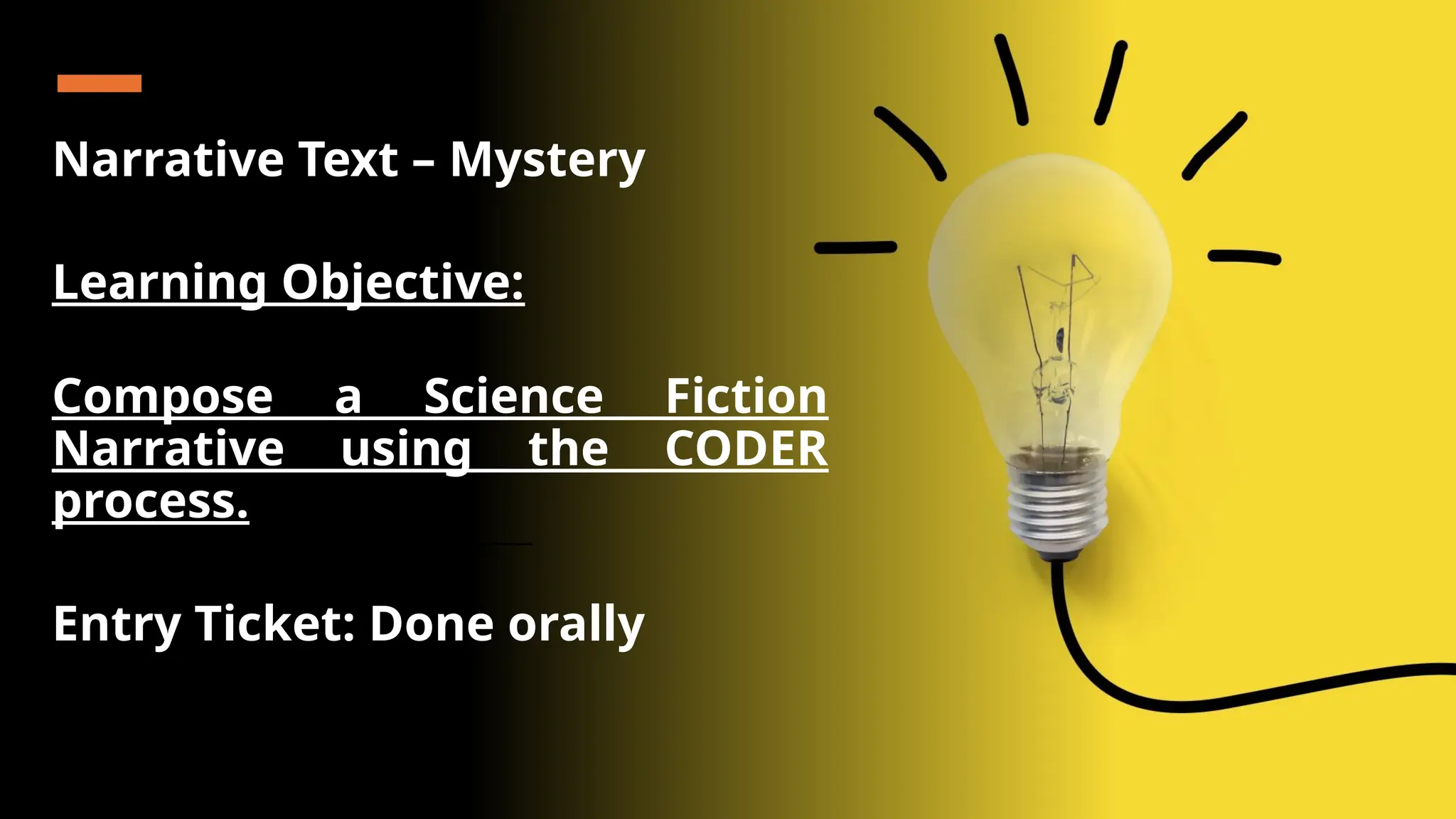 Narrative Text - Science Fiction Grade 8.pptx | Free Download
