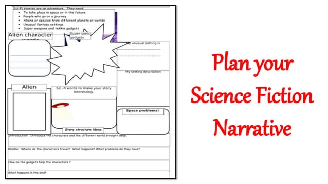 Narrative Text - Science Fiction Grade 8.pptx | Free Download