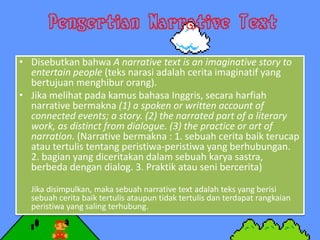 Reading - Narrative text | PPTX