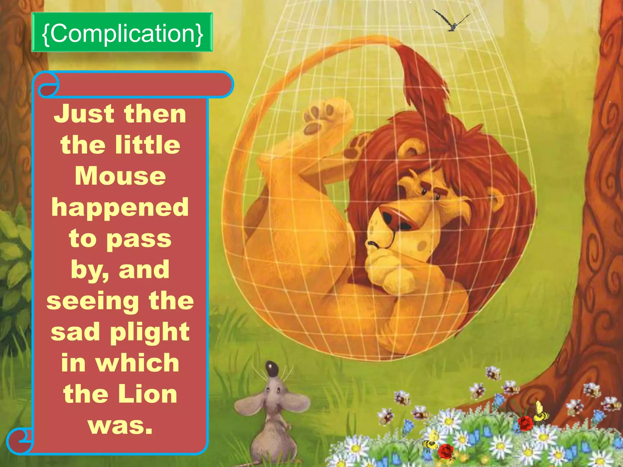 The Lion and The Mouse story | PPTX