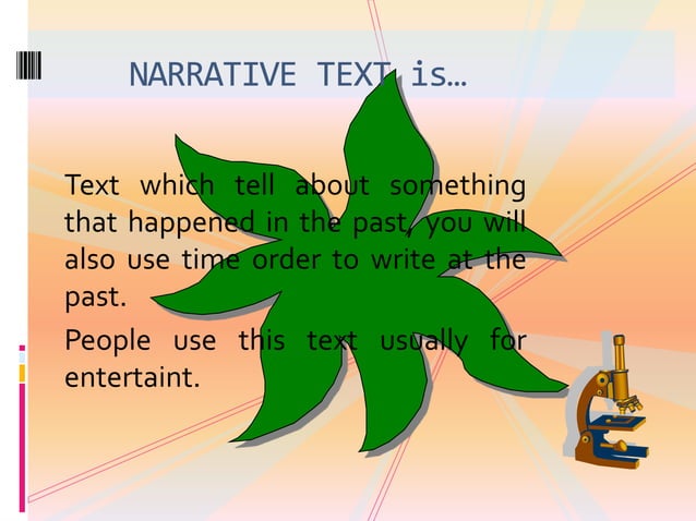 Narrative text | PPTX