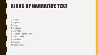 Narrative text | PPTX