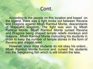 Narrative text rambot monte | PPTX | Asia Travel | Travel Locations