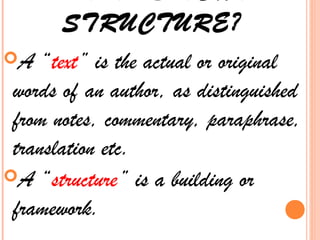 Narrative text structure | PPT