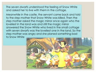Narrative text Snow White | PPTX