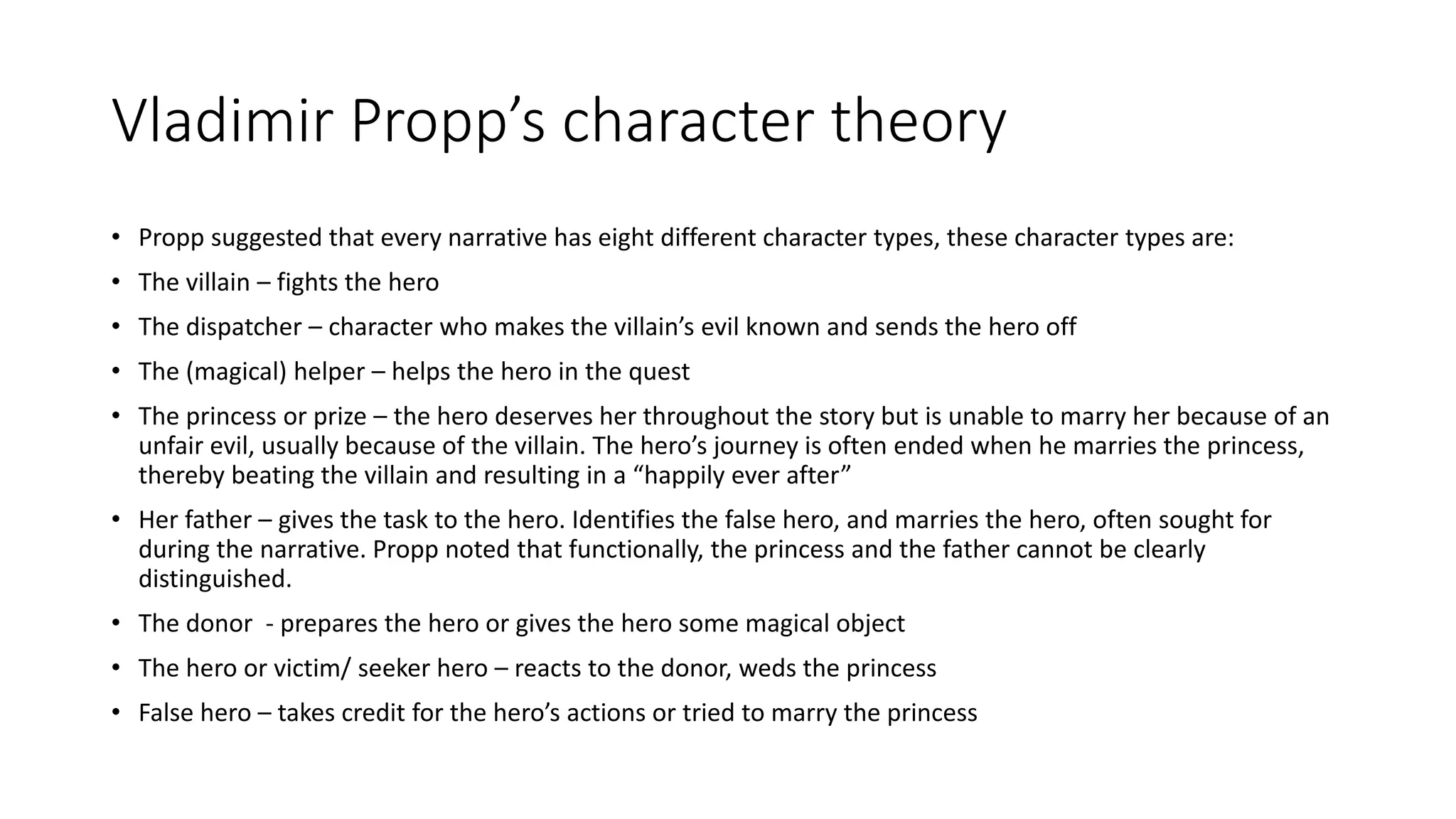 Narrative theories | PPTX | Genres